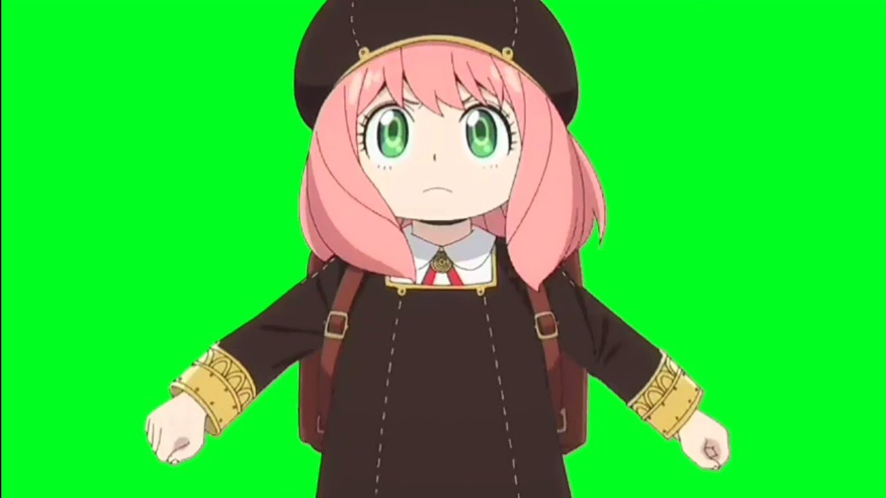 Anya Forger Green Screen - YouTube