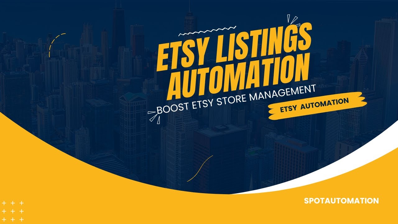 Etsy Listing Automation || Etsy Automation Service || Etsy Automation ...