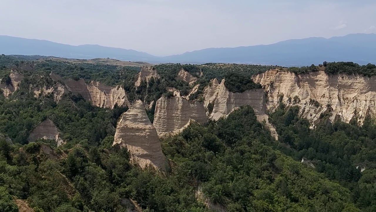 Melnik pyramids, Bulgaria - YouTube