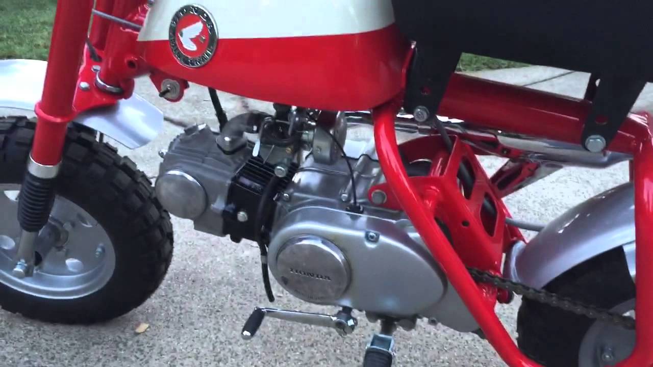 1968 Honda Z50 Slant guard K0 - YouTube