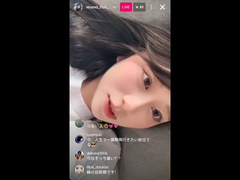 Momoko Oshiro instagram live 210825