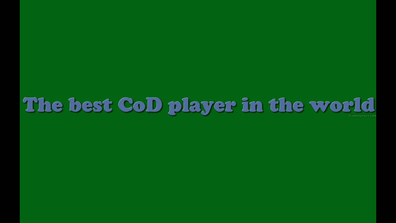 The best CoD player in the world - YouTube