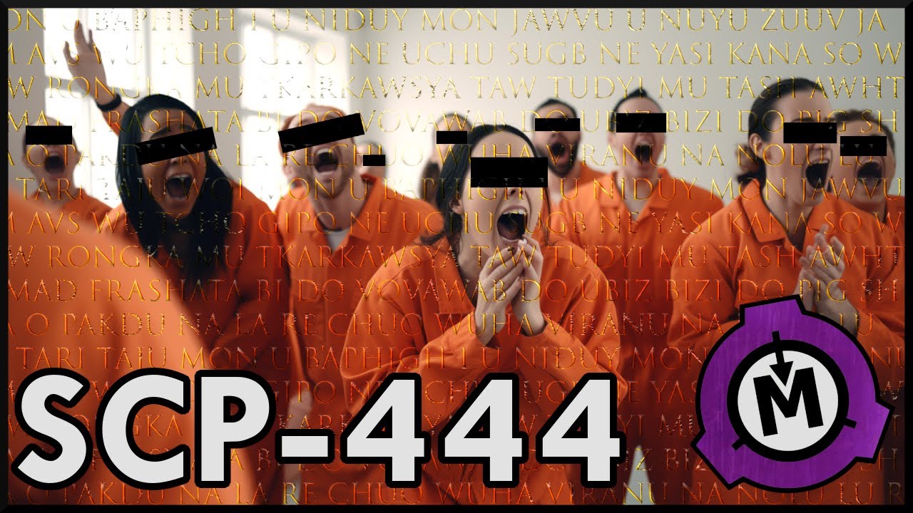 SCP 444 The Language Of Global Harmony Euclid YouTube
