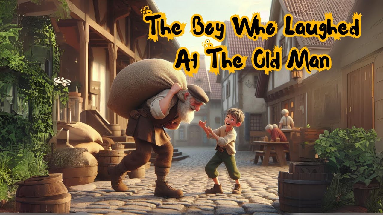 The Boy Who Laughed at the Old Man | Ai Short Movie | #bedtimestories # ...