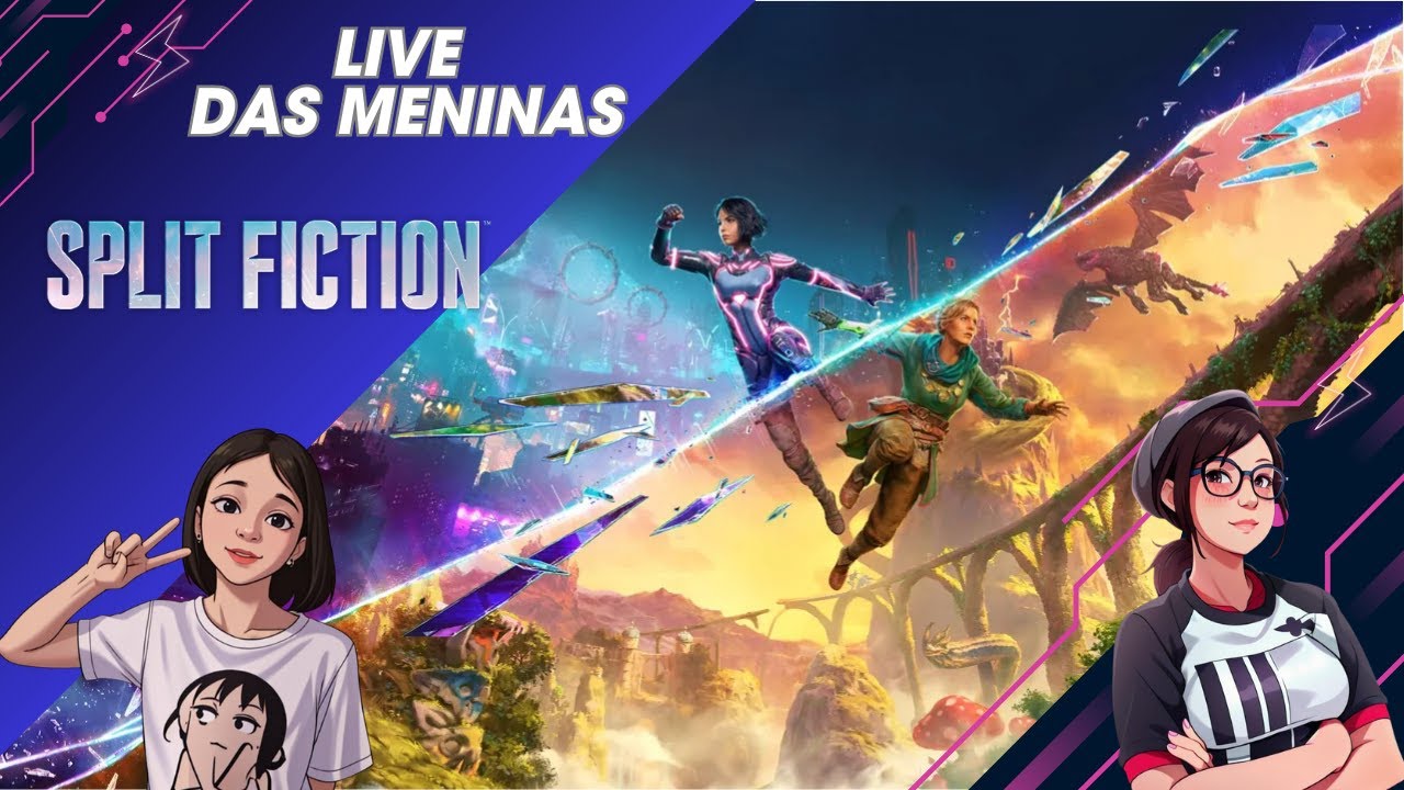 [LIVE ] LIVE DAS MENINAS NO SPLIT FICTION!! - YouTube