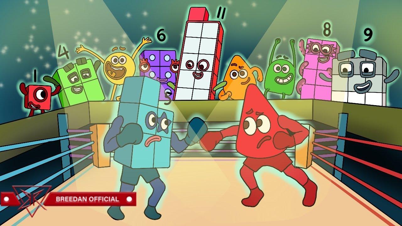 Numberblocks and Colourblocks Turnament Boxing Day NB 5 vs NB 1 Fanmade ...