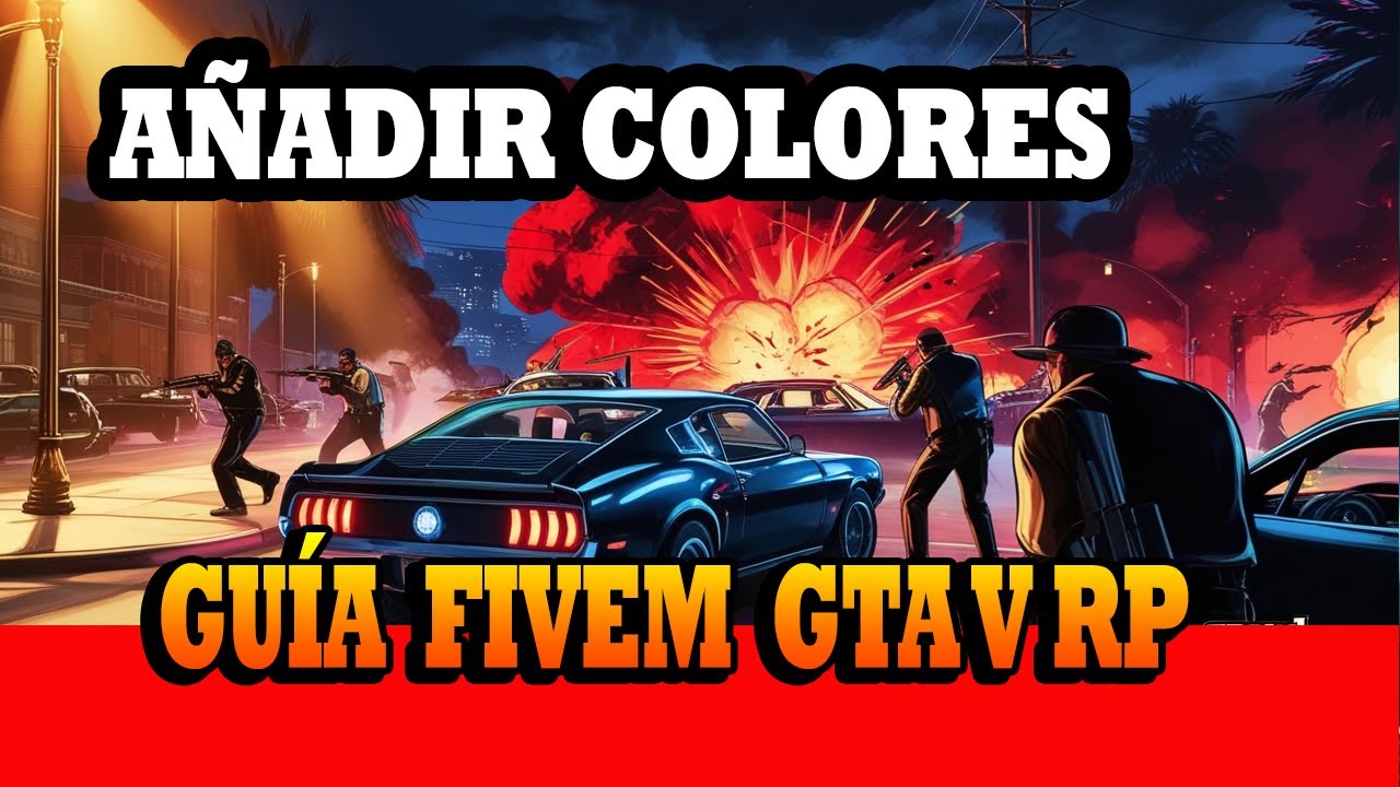 COMO PONER COLORES AL NOMBRE DE TU SERVIDOR GTA V ROLEPLAY (FIVEM 2025 ...