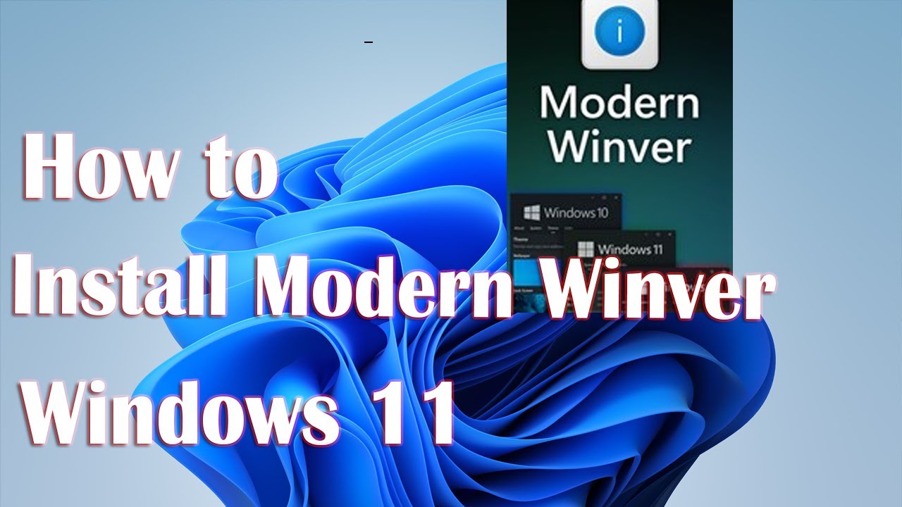Install Modern Winver In Windows 11 - How To - YouTube