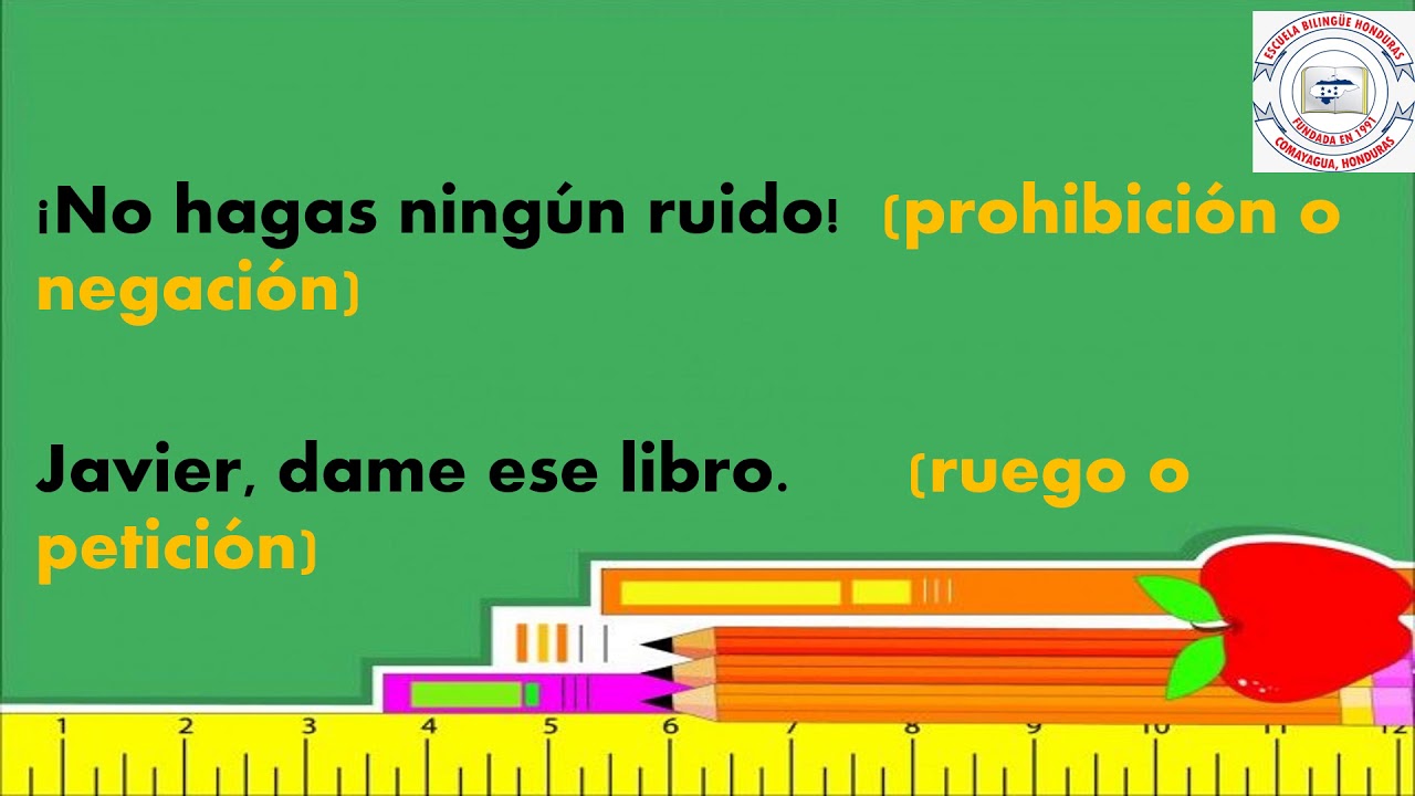 Oraciones Imperativas y Dubitativas Tercer Grado Semana 9 - YouTube
