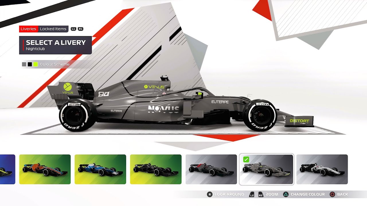 F1 2021 Livery Idea - Grey/Black/Volt!! - YouTube
