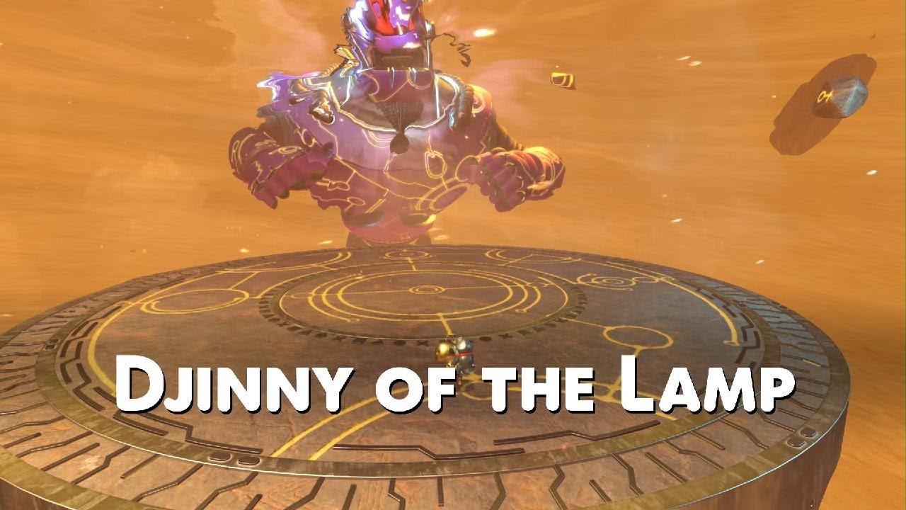 Astro Bot Mini Boss - Djinny of the Lamp - YouTube