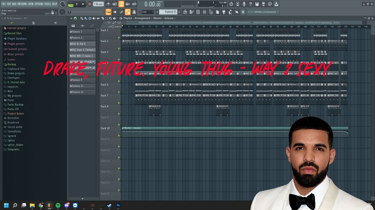 Drake, Future, Young Thug - Way 2 Sexy (FL Studio Remake) [FREE FLP ...