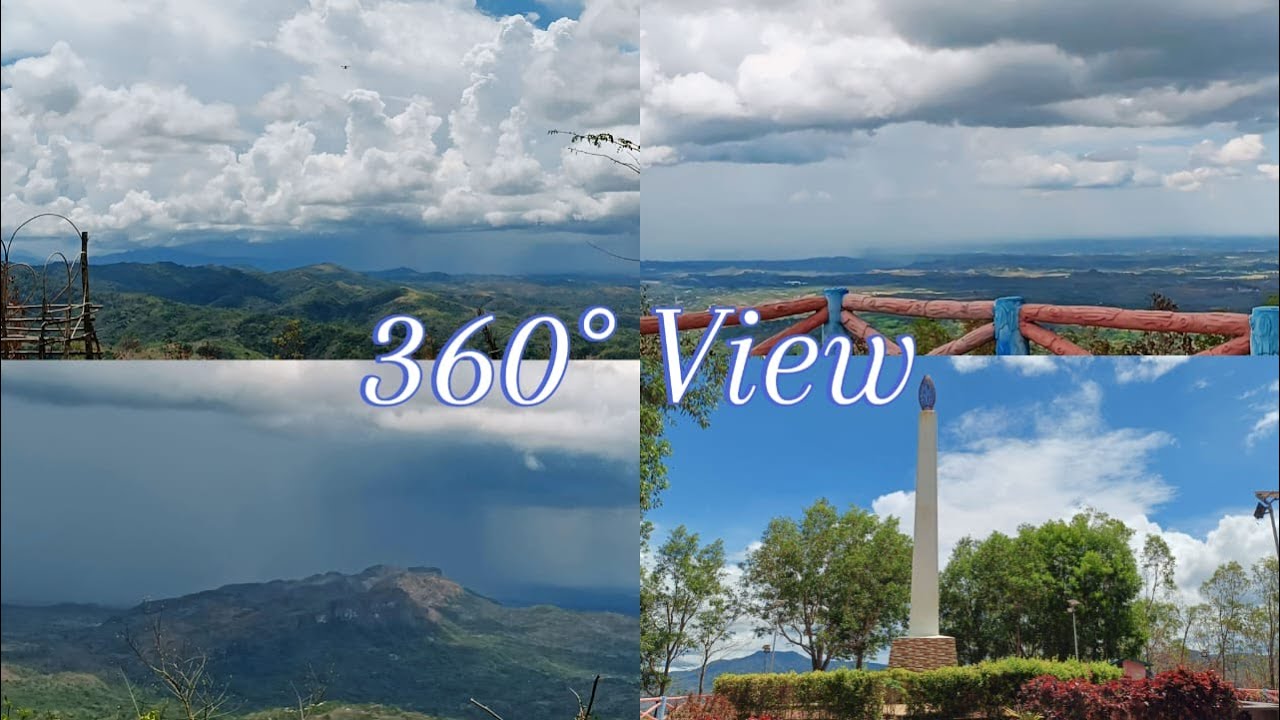 360° View of Candle Monument || Mount Lumot Brgy Camachin DRT Bulacan ...