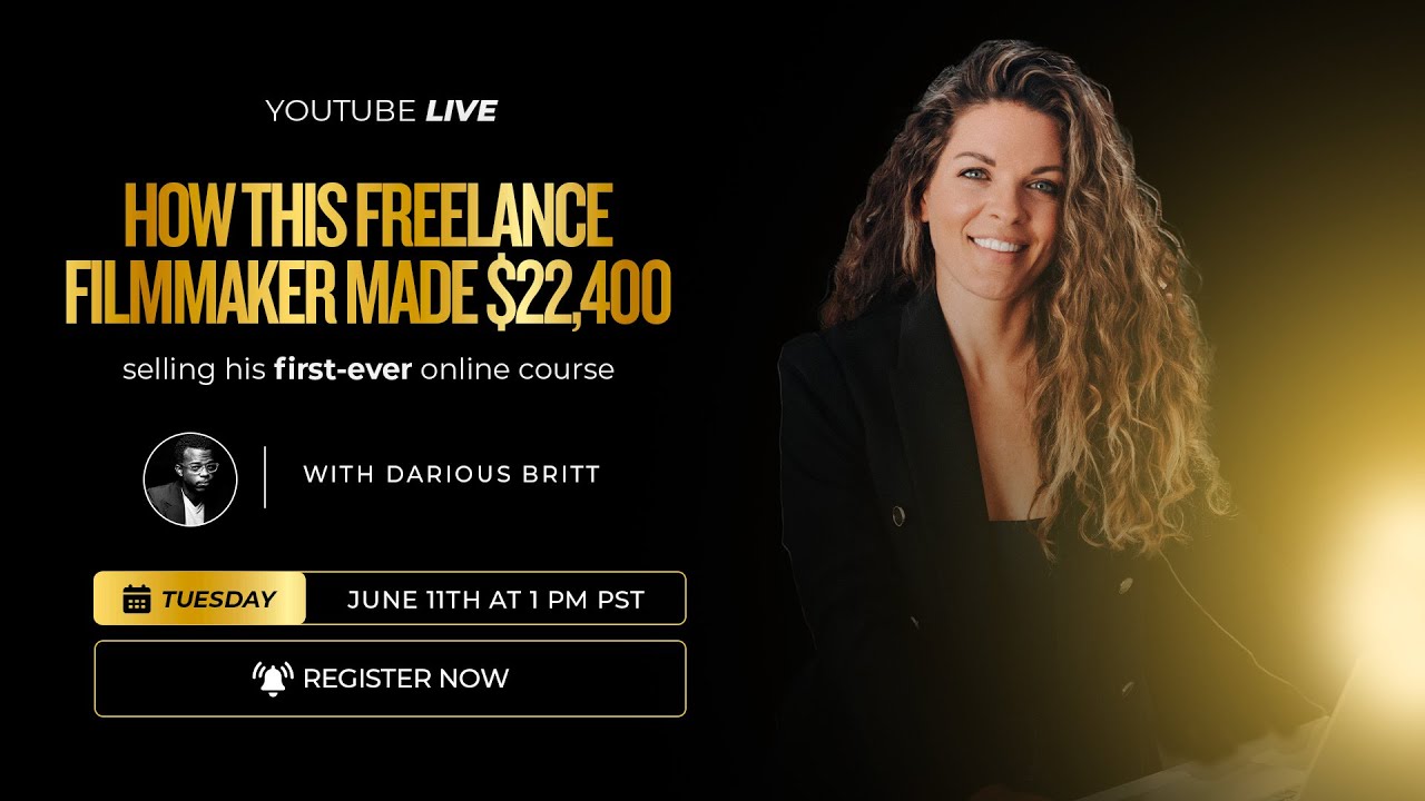 How This Freelance Filmmaker Made $22,400 Selling His First-Ever Online ...
