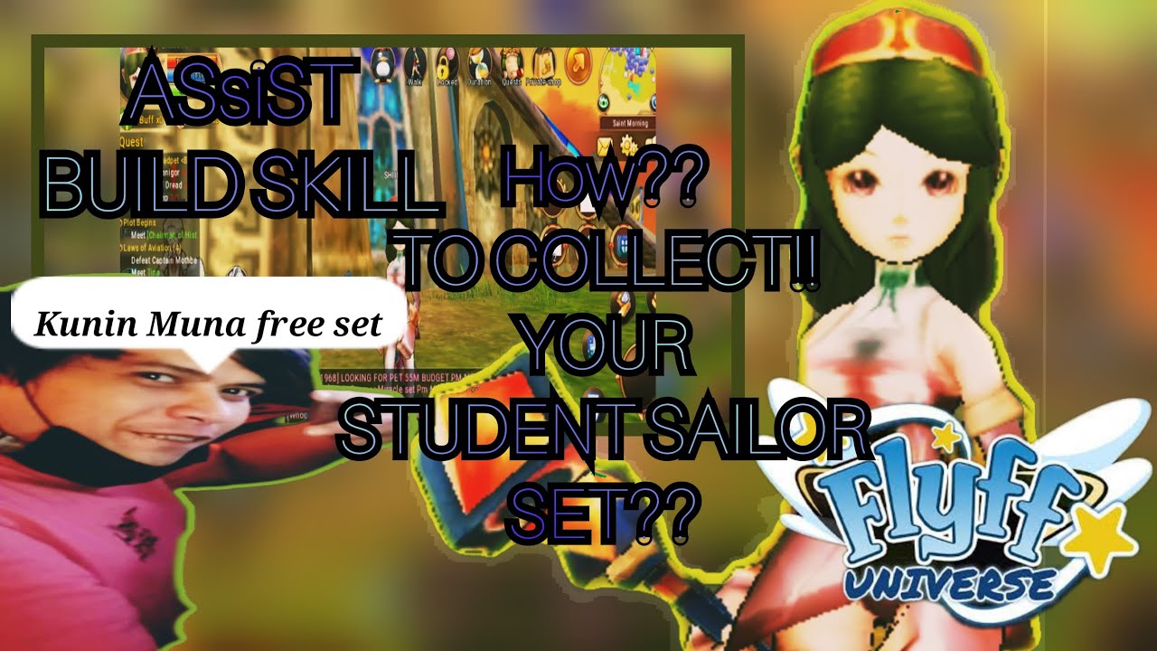 Flyff universe | Assist Skill and Build | Road to LvL60 - YouTube