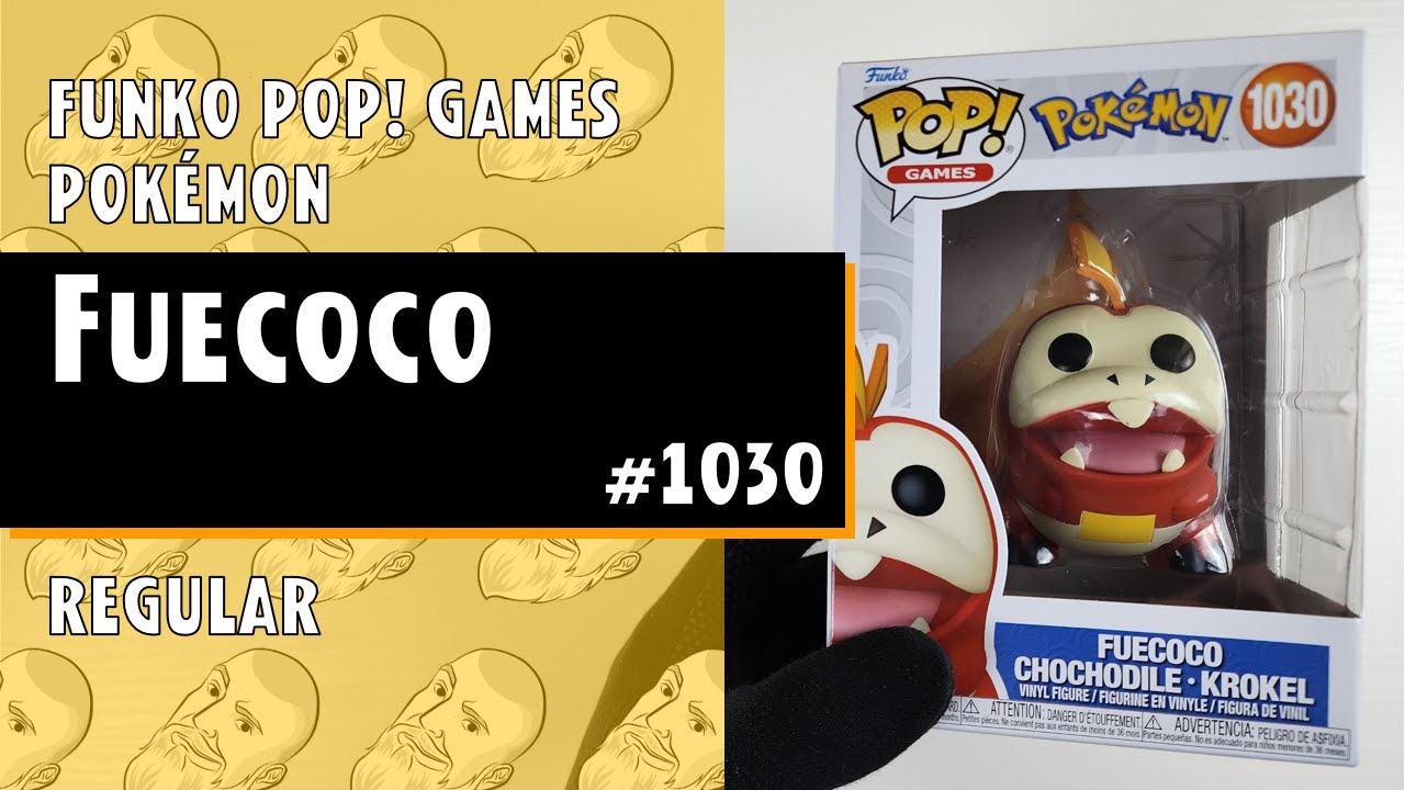 Fuecoco - Chochodile - Krokel Funko Pop - 1030 - Pokemon // Just One ...