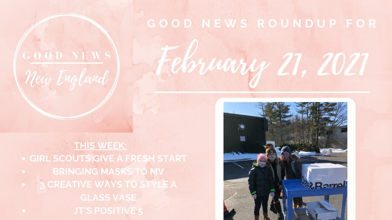 GOOD NEWS SHOW | POSITIVE NEWS & MOTIVATION! | Good News New England ...