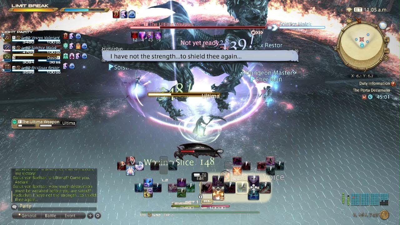 FINAL FANTASY XIV Online - Reaper Limit Break 3 - YouTube