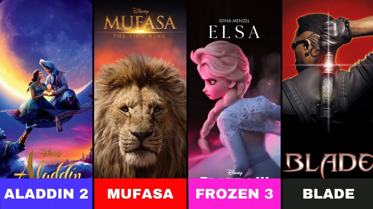 UPCOMING DISNEY MOVIES 2024 - 2027 | FROZEN 3 | Toy Story 5 - YouTube