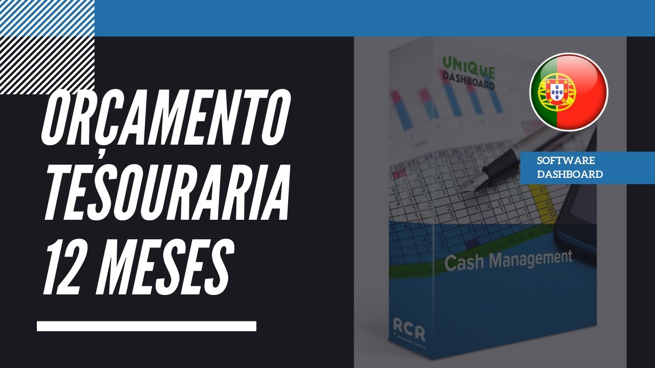Software de Gestão de Tesouraria (Dashboard Orçamento Tesouraria 12 ...