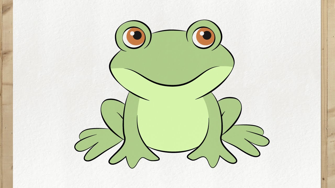 Como desenhar um SAPO passo a passo, FÁCIL e RÁPIDO - YouTube