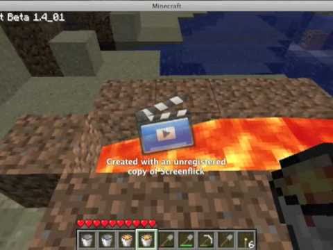 How to make a Nether (Hell) portal in minecraft without diamond pickaxe ...