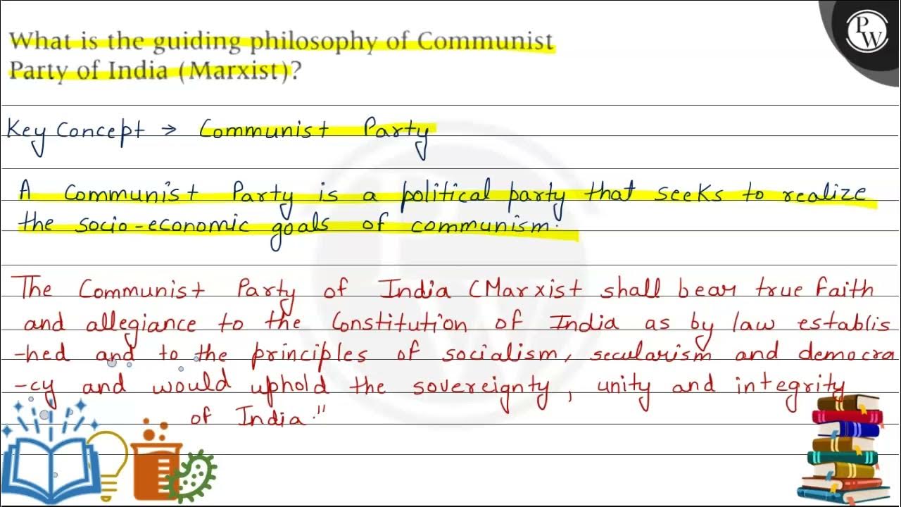 What is the guiding philosophy of Communist Party of India (Marxist ...