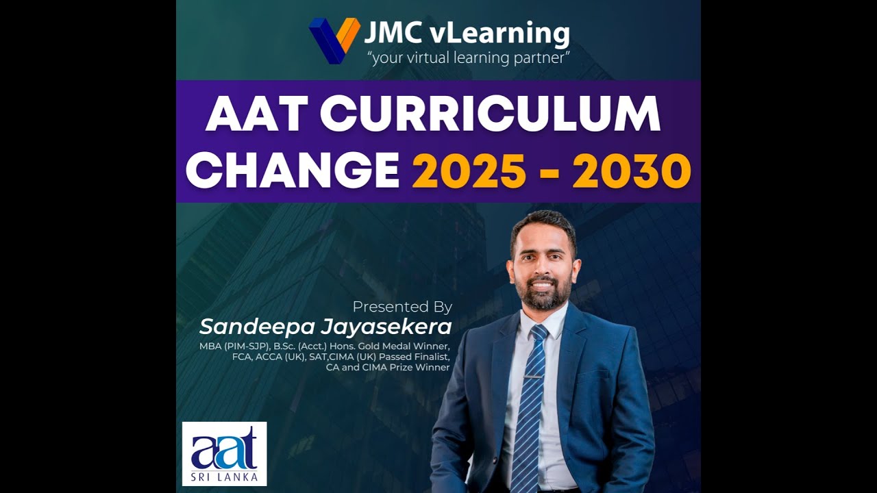 AAT Syllabus Change 2025 — Introduction by Sandeepa Jayasekera - YouTube