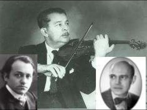 Ernest Bloch:Violin Sonata#1-Josef Gingold-violin & Beryl Rubinstein ...