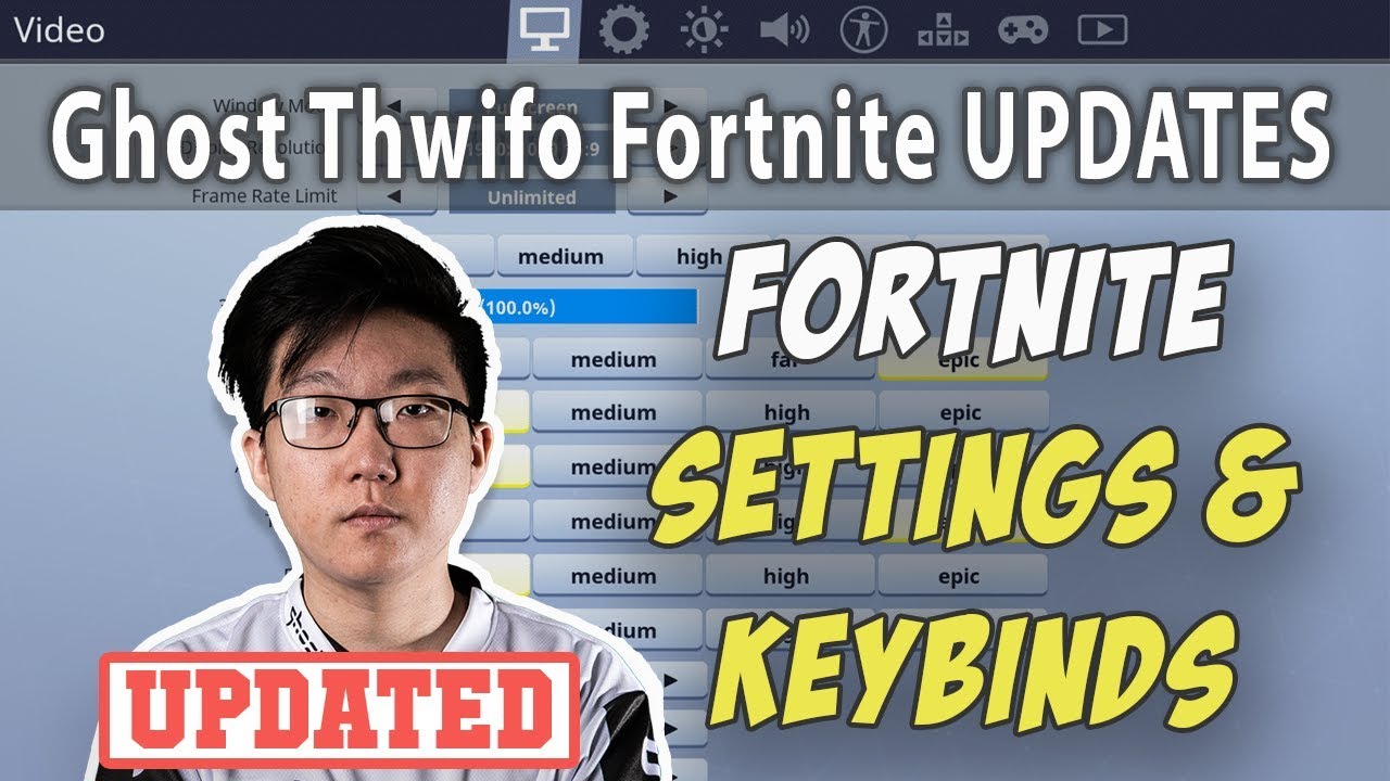 Ghost Thwifo Fortnite Settings and Keybinds ( 2019 UPDATED ) - YouTube