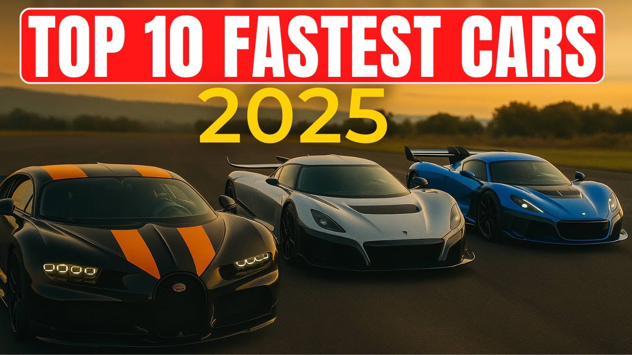Top 10 Fastest Cars in the World 2025 – Ultimate Speed Machines - YouTube