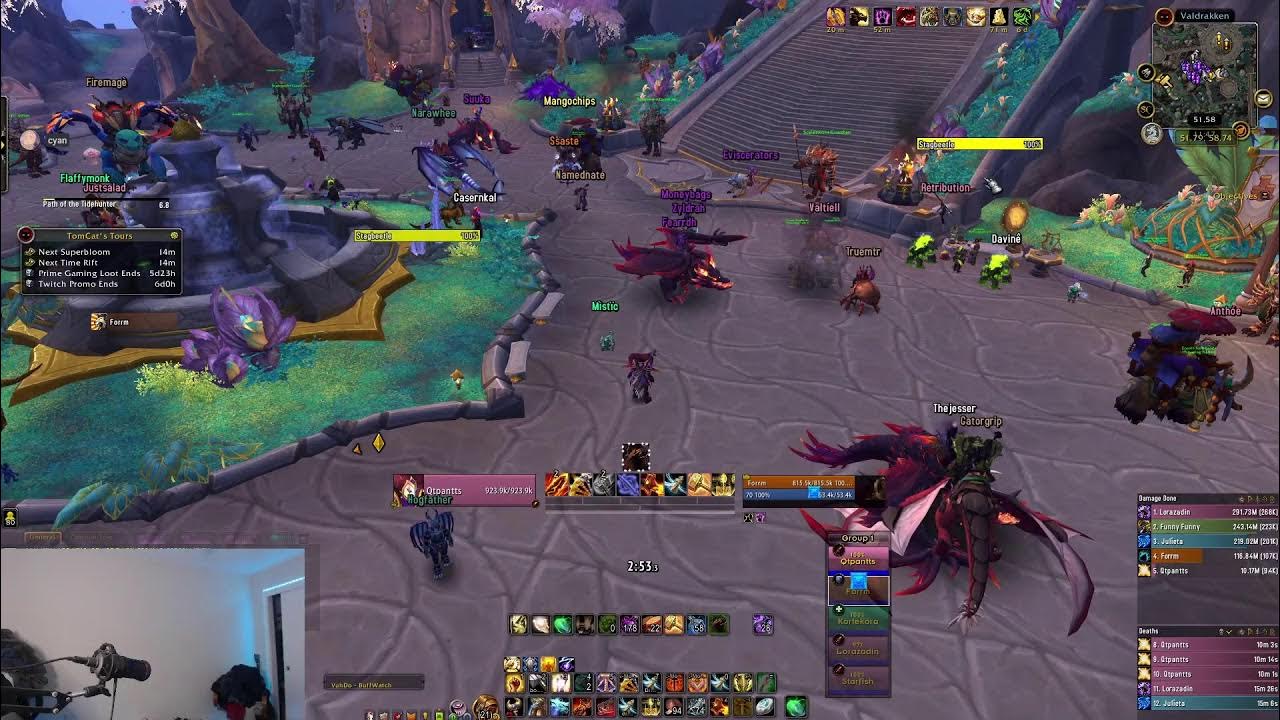 Mythic Reclear and Mythic Prog Larodar Day 1! (Morning Brew) Ret Pally PoV - YouTube