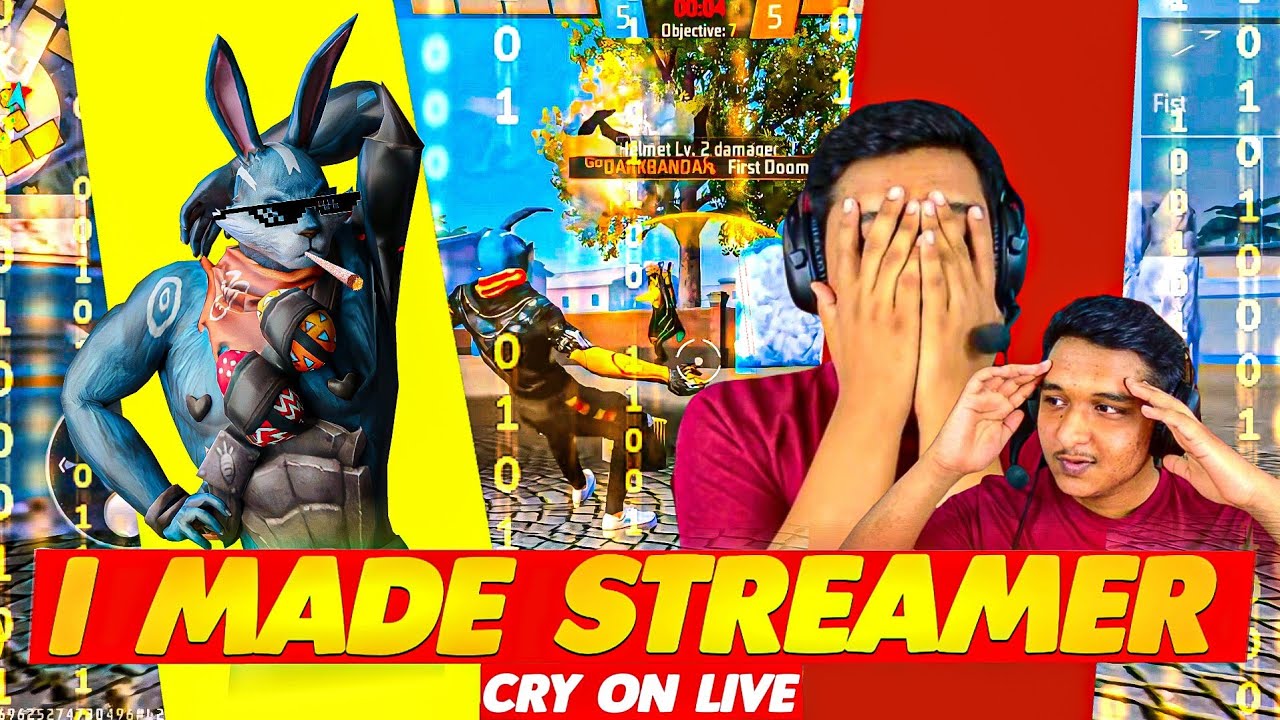 1 VS 1 Open Challenge 🤯 To Facecam Streamer 🥵 || Streamer Cried On Live ...