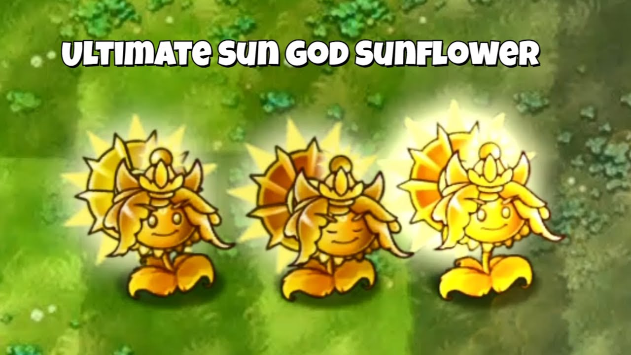 PvZ Fusion 3.1.1 ☀️ Ultimate Sun God Sunflower Hoa Thần Ánh Sáng # ...