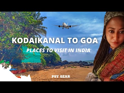 KODAIKANAL TO GOA | SHIVA VALLEY ANJUNA BEACH | CAFE LILLIPUT | ANJUNA ...