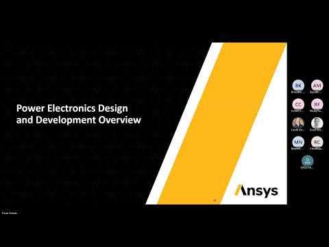 Webinar Ansys Power Electronics - YouTube