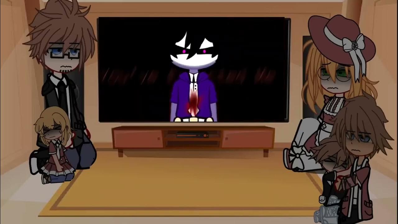 Past Aftons React To Michael Afton - YouTube