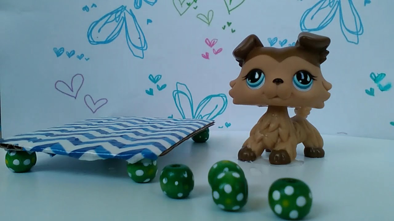 LPS - DIY Lps Desk And Chair!! - YouTube
