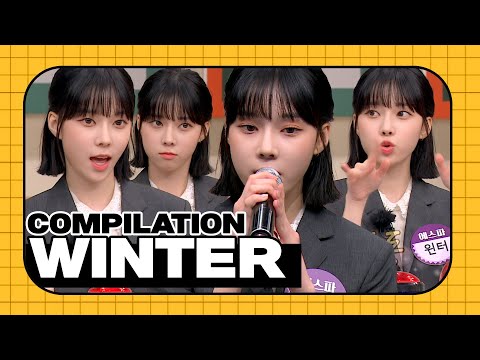 Knowing bros AESPA winter compilaion❄