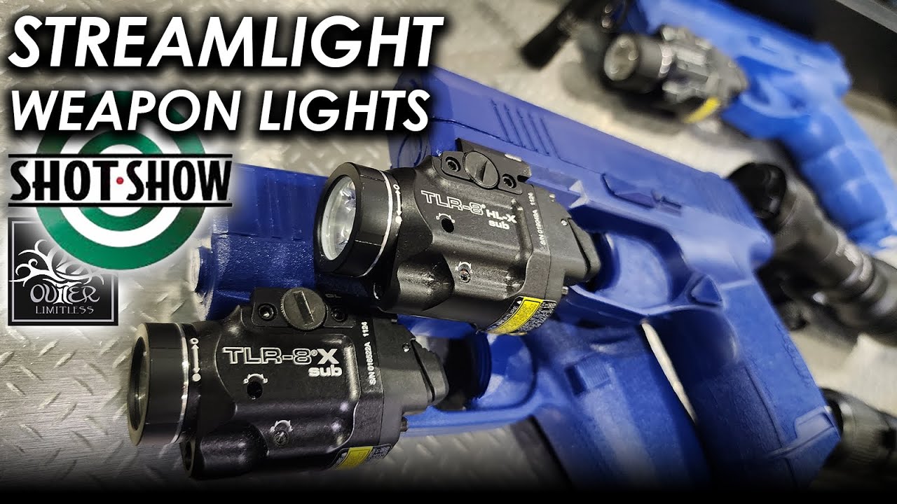 NEW!! Streamlight Weapon Lights | Shot Show 2025 - YouTube