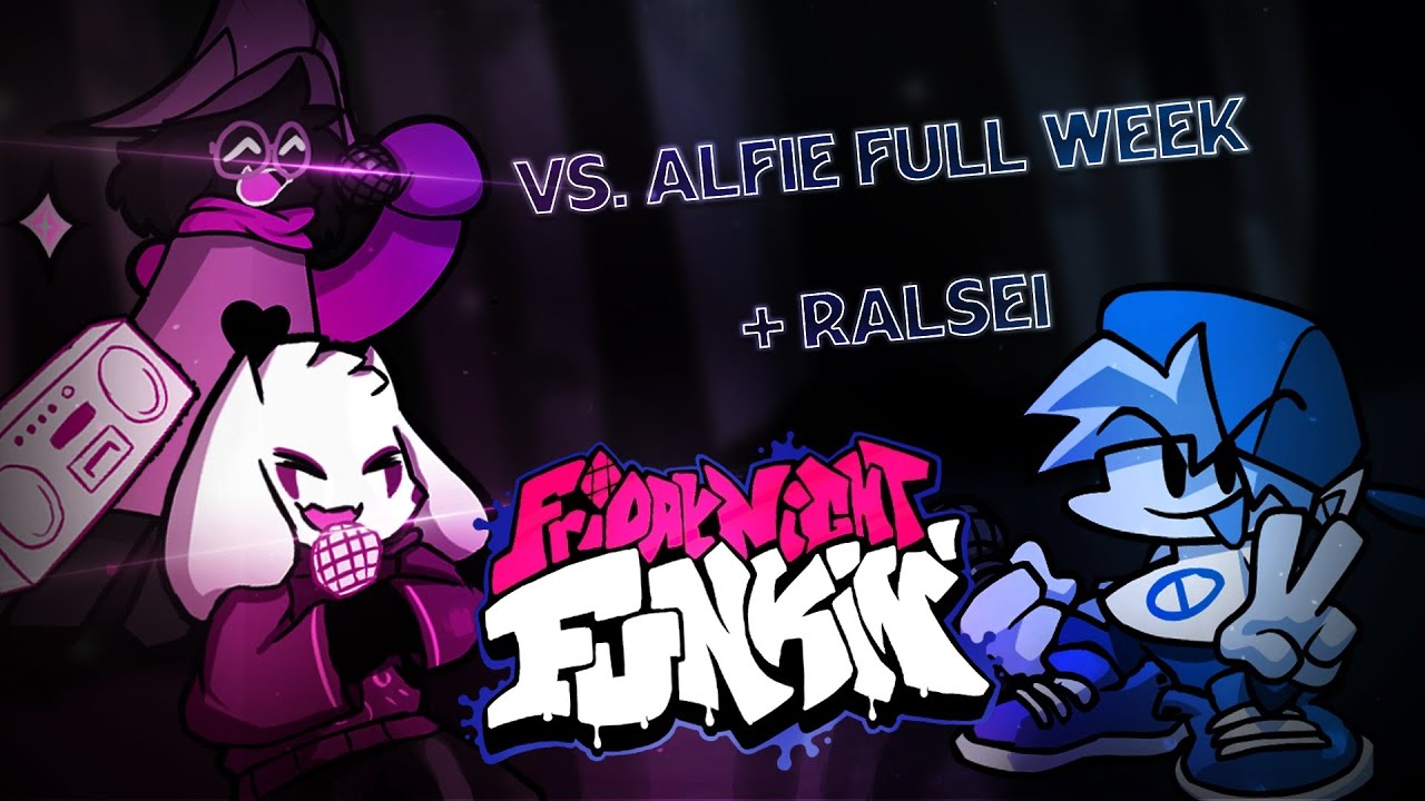 IT'S TOO CUTE | Friday Night Funkin' vs. ALFIE + vs. RALSEI FULL WEEK ...