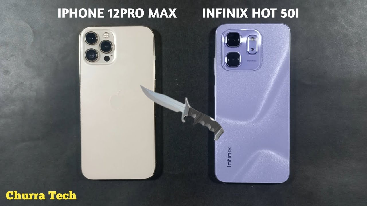 Iphone 12 Pro Max Vs Infinix Hot 50i Speed Test - YouTube