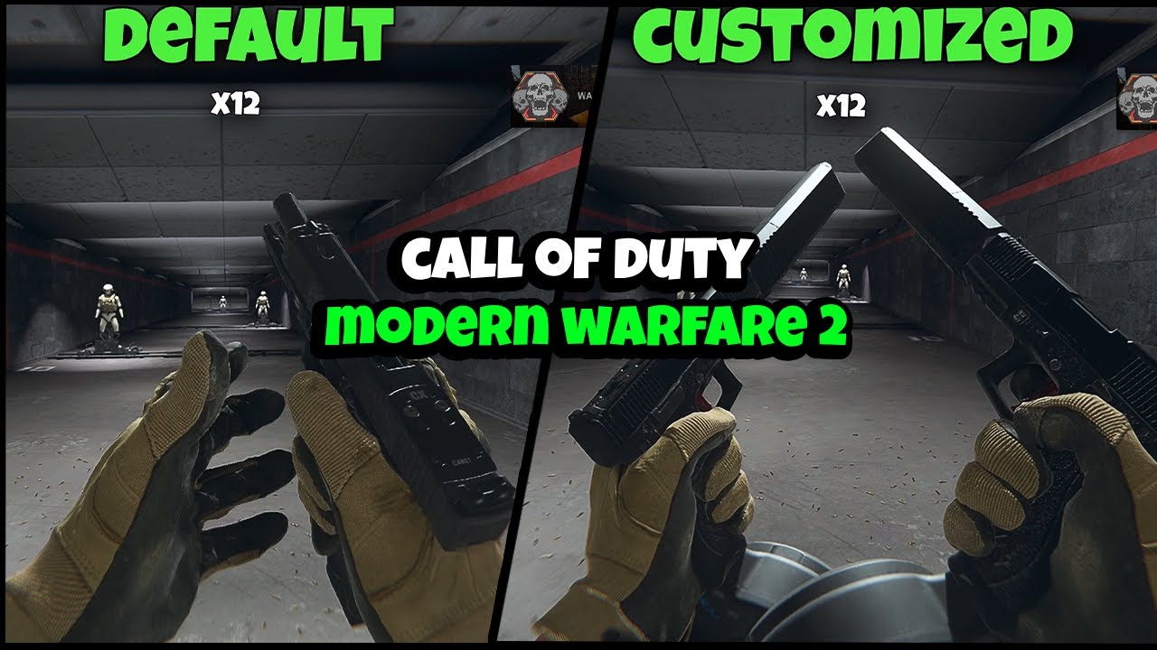 ALL Call Of Duty Modern Warfare 2 Pistols *Showcase* - YouTube