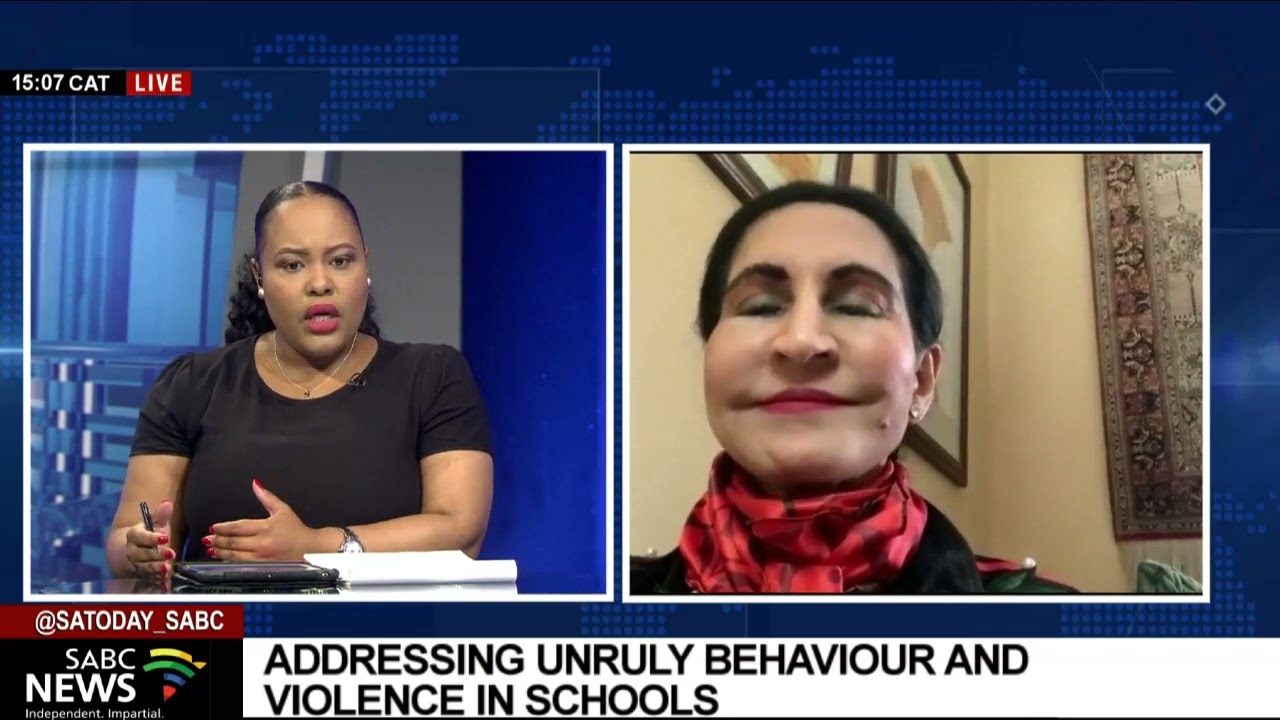Addressing unruly behaviour and violence in schools | Dr Shaheda Omar ...