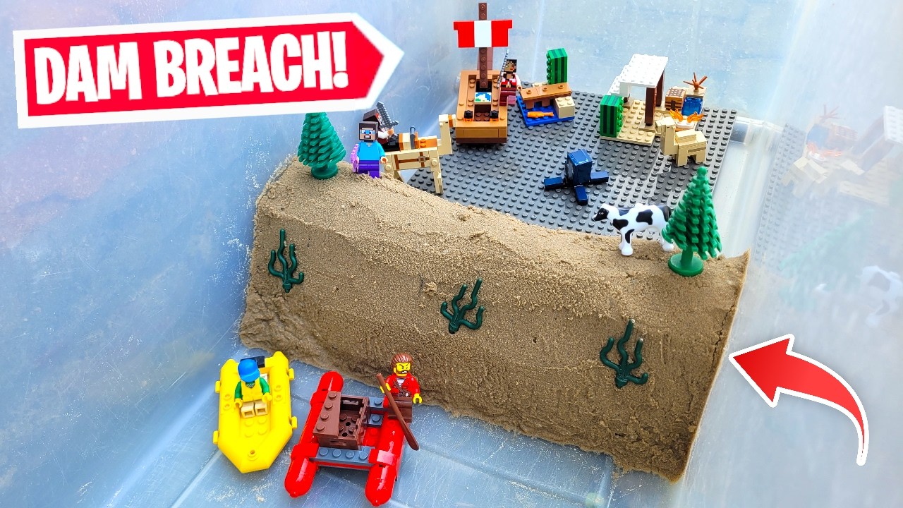 Lego Dam Breach😱 #17 - LEGO CITY! - YouTube