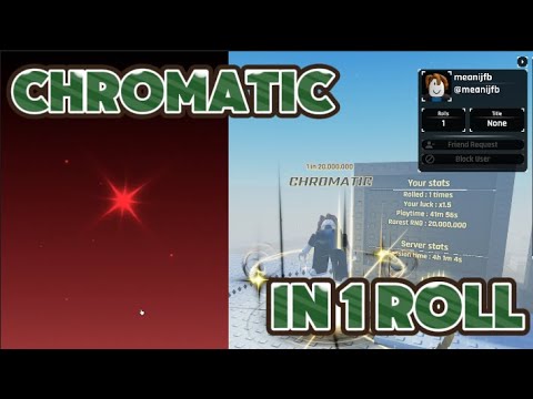 Getting CHROMATIC With ONLY 1 ROLL In Sol's RNG! - YouTube