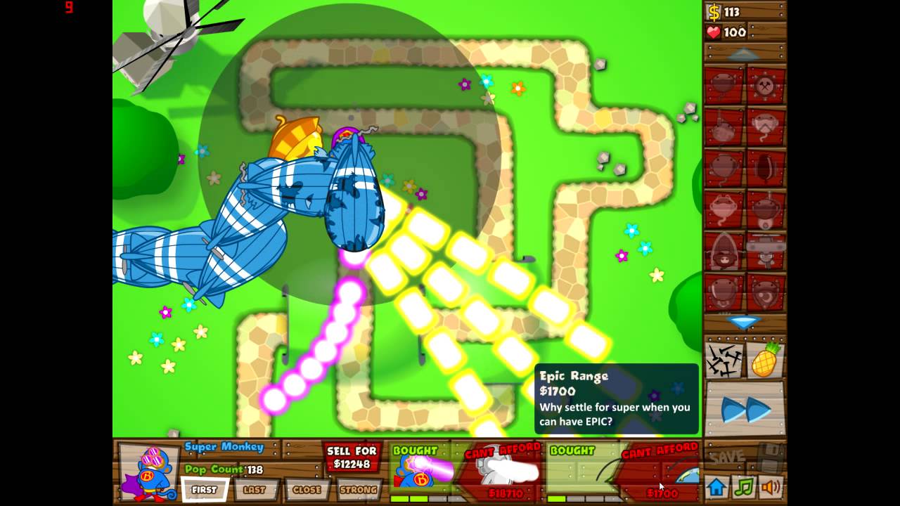 HD BTD 5 MOAB Madness Special Mission Walkthrough HD (PATCHED!!) - YouTube