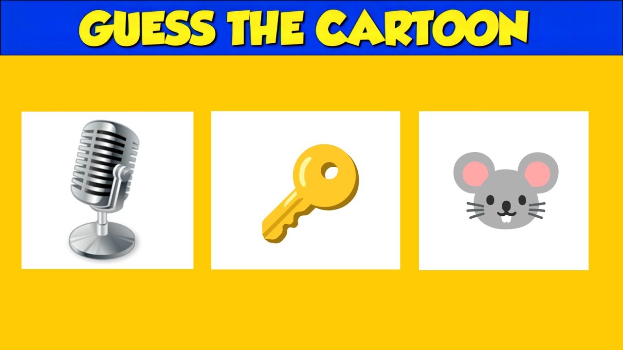 Guess the cartoon name by emoji challenge 😜 | puzzle | riddles ...