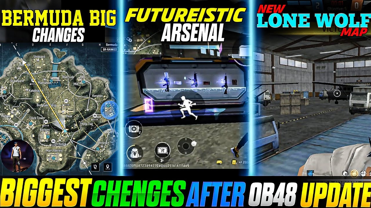 OB48 UPDATE ADVANCE SERVER OB48 UPDATE FULL DETAILS ADVANCE SERVER FREE ...