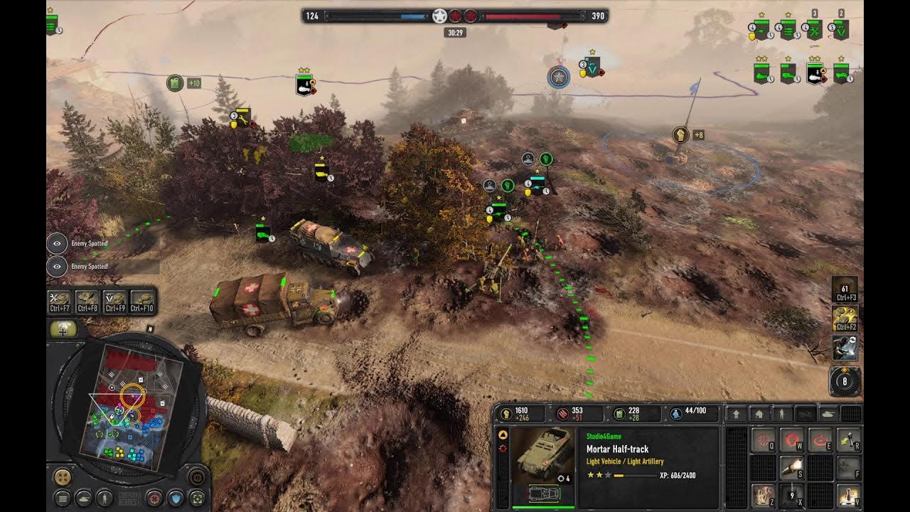 LIVE - 4vs4 - Company of Heroes 3 - Multiplayer #104 - YouTube
